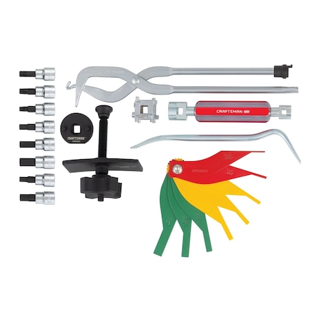Craftsman Auto Tools, 15PC Brake Service Kit CMMT98283 | Zoro