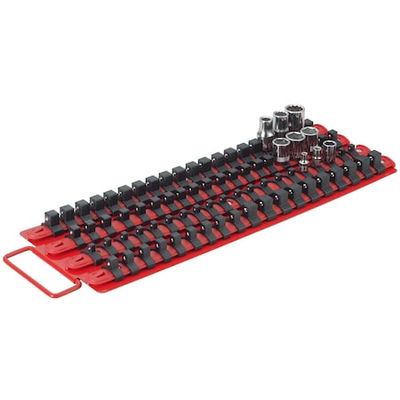 Craftsman Tool Accessories, 4-Rail Socket Holder CMMT99419 | Zoro