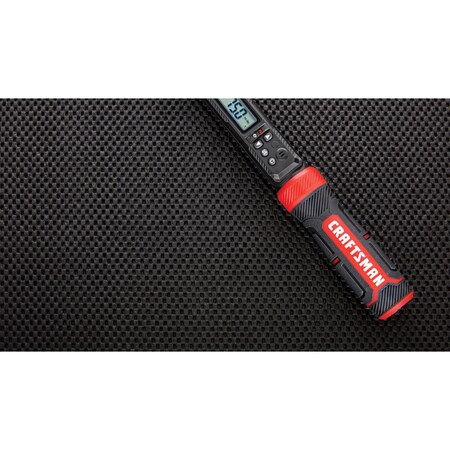 Craftsman Digital Torque Wrench, 1/2 in Drive, 50 to 250 ft-lb, 29.7 in ...