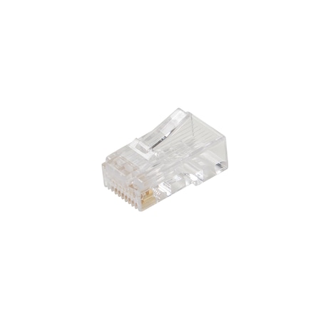 Steren Modular Plug 8C RJ45 Cat6 Round Solid UL 301-191 | Zoro