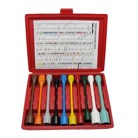 Ken-Tool Torque Limiting Socket Set, 10 pcs. 30180 | Zoro