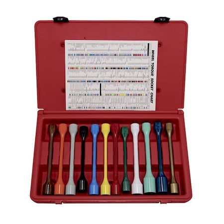 Ken-Tool Torque Limiting Socket Set, 12 pcs. 30190 | Zoro