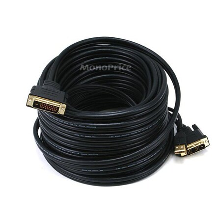 Monoprice Dvi, D, Usb A To M1, D Cable, Black 50 ft. 3043 | Zoro