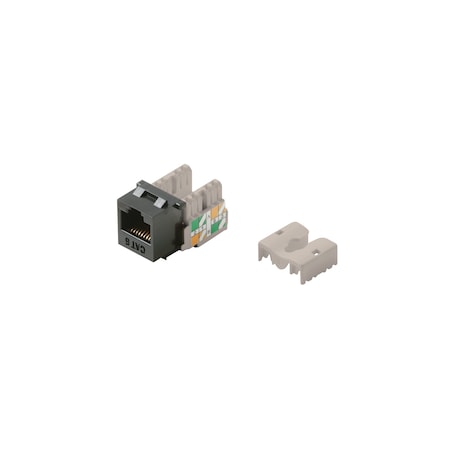 Steren Cat6 Keystone Jack 90 Degree RJ45 Almond 310-140AL | Zoro