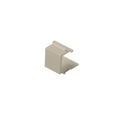 Steren Keystone Snap-in Blank Insert Ivory 310-420 | Zoro