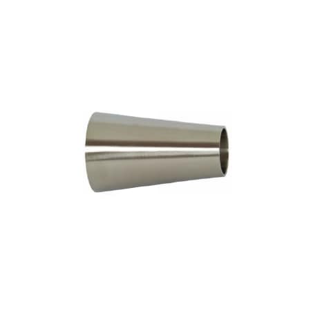 Sanitube Polished Concentric Reducer T316, 6"X3" O 31W6P-600300 | Zoro