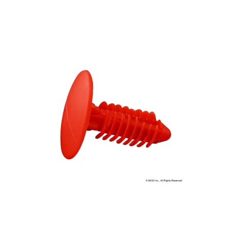 80/20 Push In Fastener Red, 15 S 3274RED | Zoro