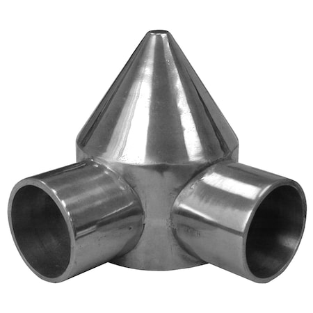 Yardgard Bullet Cap, Two-Way Bullet, 2-3/8", Al 328567C | Zoro