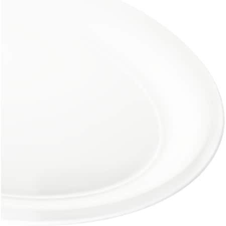 Carlisle Foodservice Catering Platter, 21"x15", Wht, PK6 4384002 | Zoro