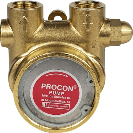 Procon Brass Pump, Series 4, 5/8 in Port, 250 psi 104E240F11BC | Zoro