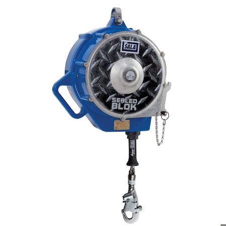 3M Dbi-Sala Self-Retracting Lifeline, 420 lb Weight Capacity, Blue ...