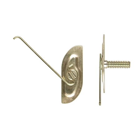 Disco Universal Moulding Clips 10-24X3/4" Stud Size PK50 345PK | Zoro