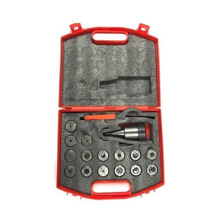 Hhip ER-40 NMTB No 30 17 Piece Spring Collet Chuck Set 3900-5301 | Zoro