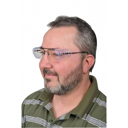 Condor Slip-On Sideshield, For Safety Glasses, Conforming, Plastic ...