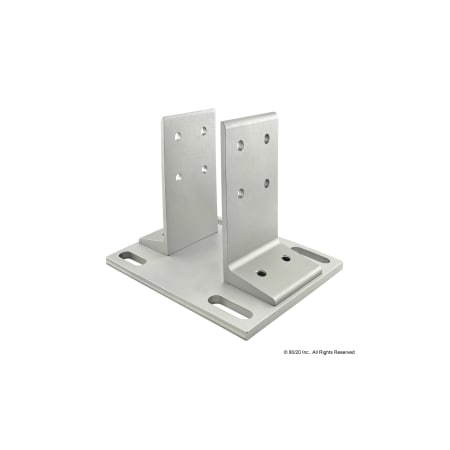 80/20 Floor Mount Base Plate 40-8080 40-2410 | Zoro