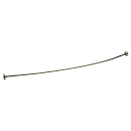 Delta Delta, 1"x6 ft., Curved Shower Rod w/Brckt 42206 | Zoro