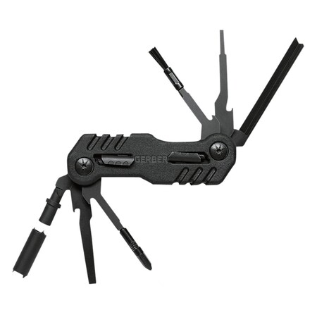 Gerber Field Expedient Multi-Tool, Black, 6 Tools 31-000049 | Zoro
