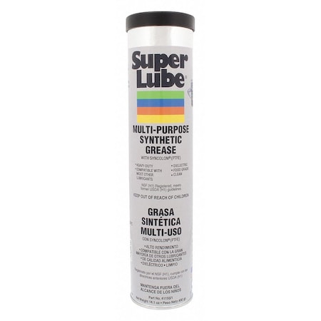 Super Lube Multipurpose Synthetic Grease, H1 Food Grade, NLGI Grade 1 ...