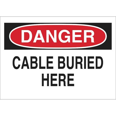 Brady Sign, Electrical Hazard, Header: Danger 89099 | Zoro