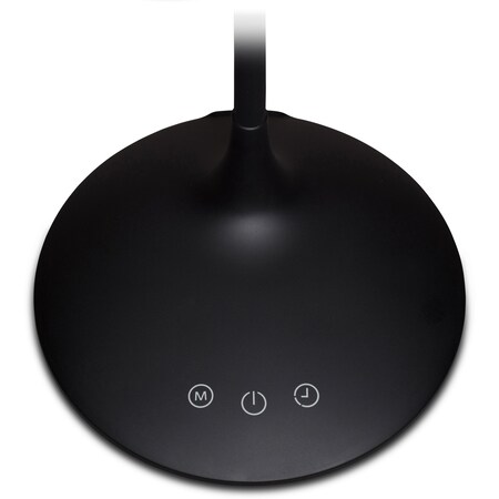 Lorell Lamp, Desktop, Led, 2 In 1, Black 99974 | Zoro