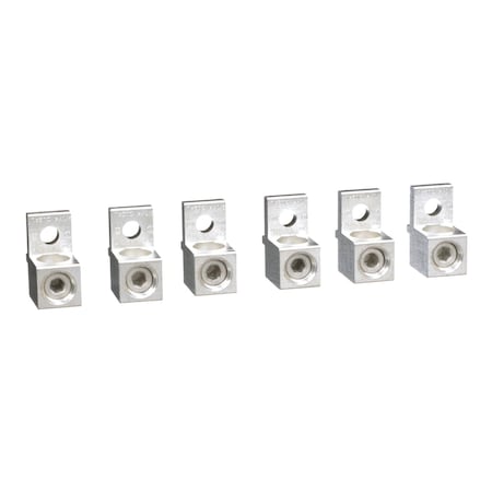 Schneider Electric Lug kit, 115A, set of 6 parts DZ2FF6 | Zoro