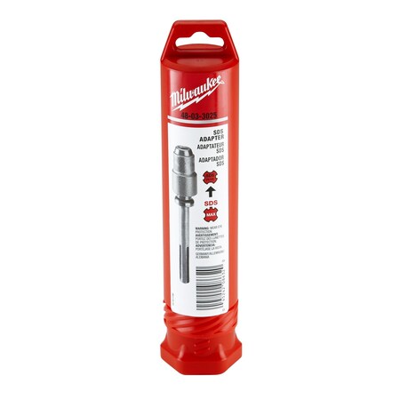 MILWAUKEE SDS Max to SDS Plus Bit Adapter (48-03-3025) | Zoro