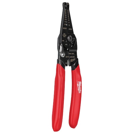 Milwaukee Tool 10-28 AWG Multi-Purpose Dipped Grip Wire Stripper ...