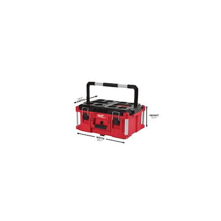 MILWAUKEE PACKOUT Large Tool Box (48-22-8425) | Zoro