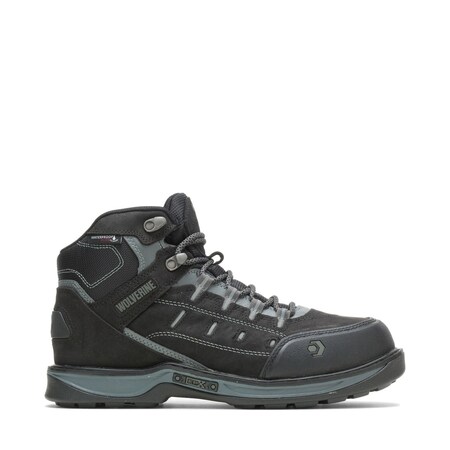 Wolverine Men's, Composite Toe, Hiker Boot, 7, EW, Black/Gray, W10553 ...