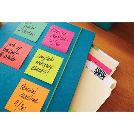 Post-It Pop-up Sticky Notes, 3x3 In., PK12 R330-12AN | Zoro