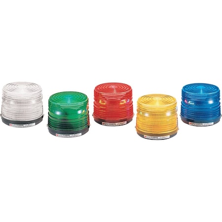 Federal Signal Strobe Light, Red, Flash Tube, 24VDC 141ST-024R | Zoro