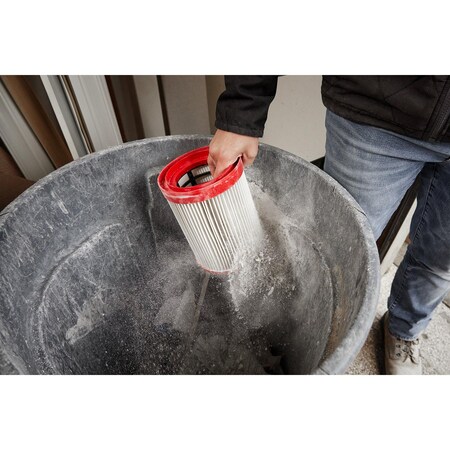MILWAUKEE Large Wet/Dry Vacuum HEPA Filter (49-90-1977) | Zoro