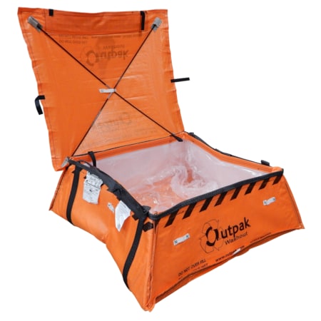Outpak Washout Polypropylene Disposable Construction Wa 950-12304AW | Zoro