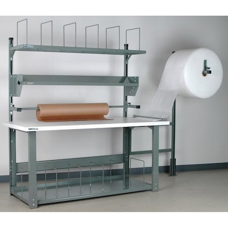 Stackbin Packing Work Bench, 60" W, 1000 lb. 4-5PACK-4E | Zoro