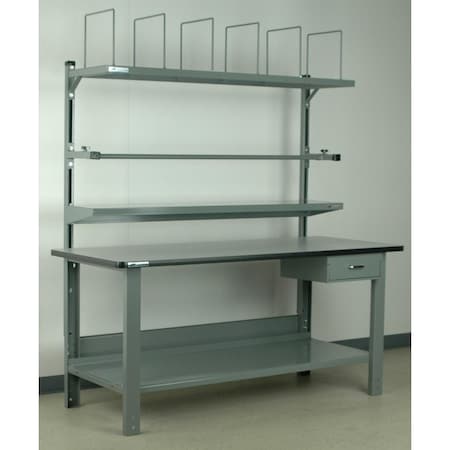 Stackbin Packing Work Bench, 60" W, 1000 lb. 4-5XPACK-8T | Zoro