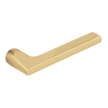Baldwin Lever Satin Brass with Brown Door Levers Satin Brass with Brown ...