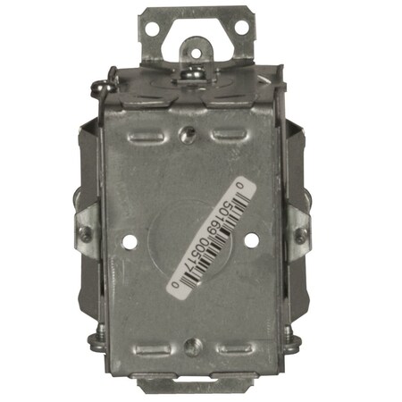 Raco Electrical Box, 12.5 cu in, Switch Box Type, 1 Gang, Galvanized ...