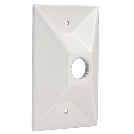 Bell Outdoor Box Cover, Single Gang Box Type, 1 Gang, Die-Cast Aluminum ...