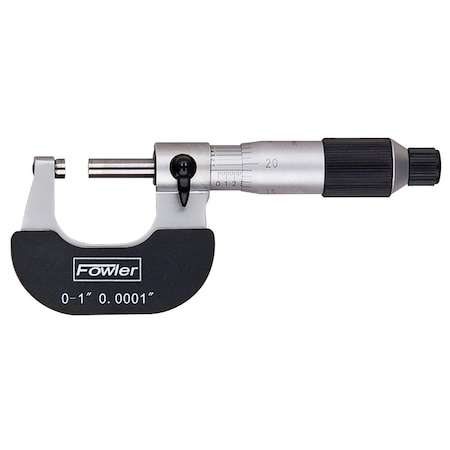 Fowler Micrometer, Swiss Style, 0-1"/.0001" 522292010 | Zoro
