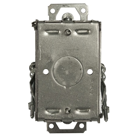 Raco Electrical Box, 12.5 cu in, Switch Box Type, 1 Gang, Galvanized ...