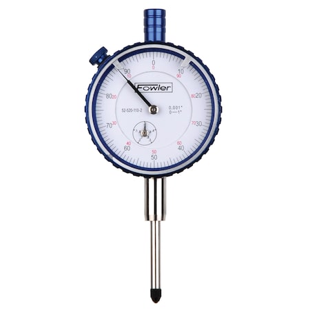 Fowler 1" White Dial Premium Dial Indicator with Certificate of ...