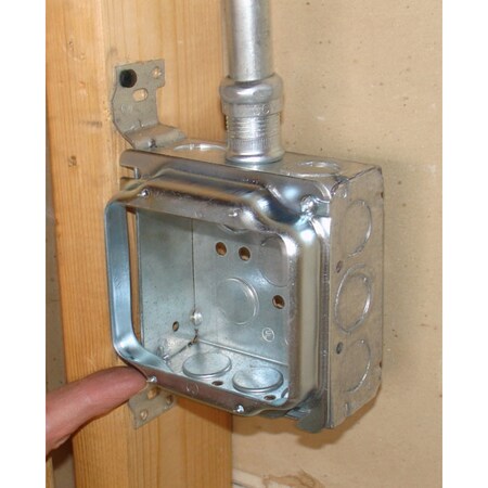 Southwire Four Square Two Gang Device Ring 1-1/2" Raised 52C24 | Zoro
