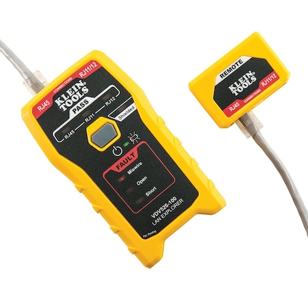 Klein Tools Network Cable Tester, LAN Explorer® Data Cable Tester with ...