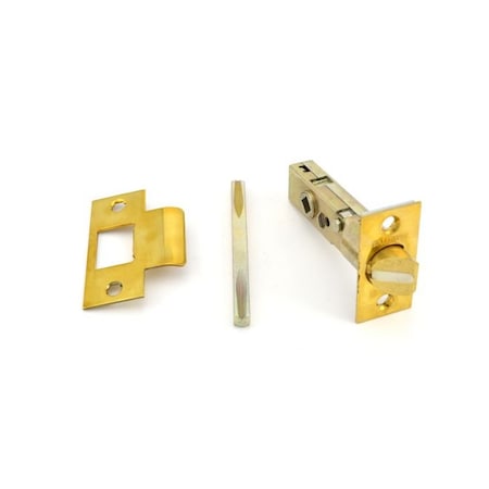 Baldwin Unlacquered Brass Latches Unlacquered Brass 5515.031 | Zoro