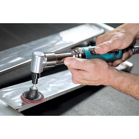 Dynabrade Extended Right Angle Die Grinder, .7HP, 12000RPM 55560 | Zoro