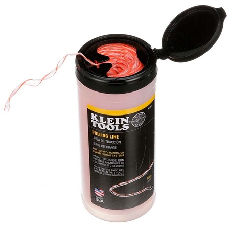 Klein Tools Poly Pull Line with Orange Tracer 500-Feet 56108 | Zoro