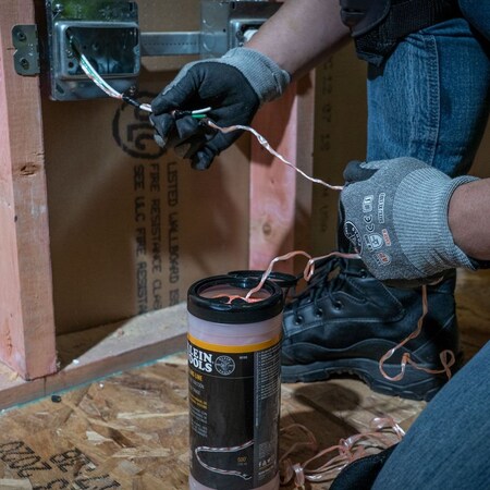 Klein Tools Poly Pull Line with Orange Tracer 500-Feet 56108 | Zoro