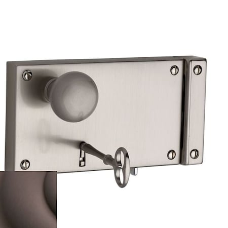 Baldwin Entry Rim Locks Venetian Bronze 5634.112.R | Zoro