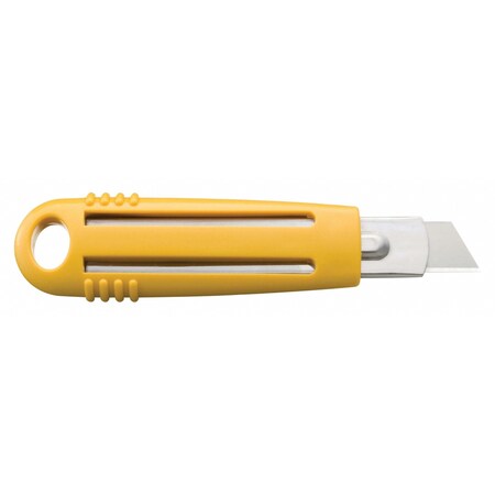 Olfa 5-3/4 in. L. Self-Retracting Safety Knife, Rounded Safety Blade ...