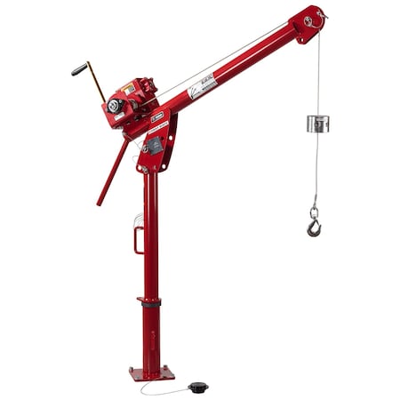 Thern Davit Crane Up To 850Lb Capacity W/ 4Wm2 5PF5-M2 | Zoro